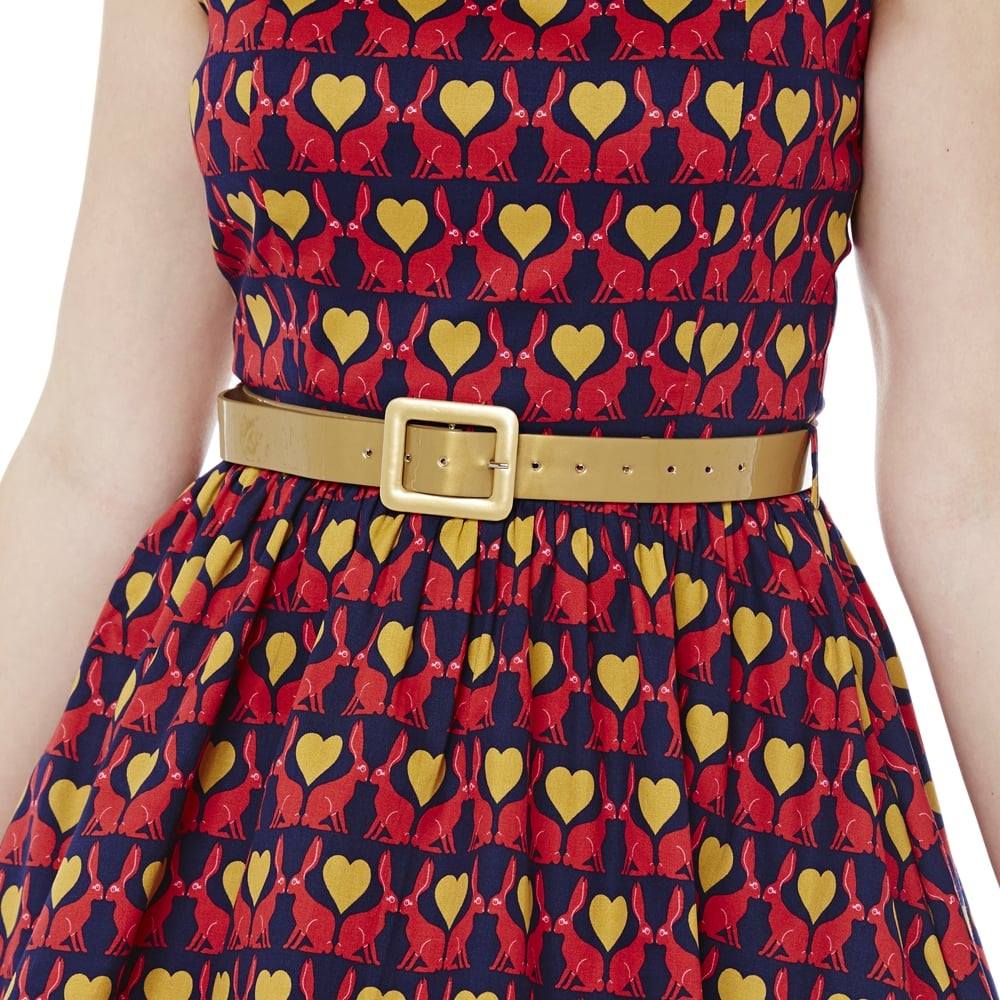 Lindy Bop Audrey Dress Rabbits in Love – Velvet-Rose's Pin Up Dressing Room