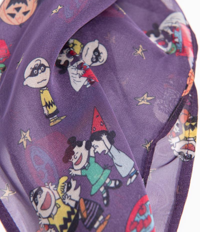 Unique Vintage Peanuts Halloween Gang Hair Scarf – Velvet-Rose's Pin Up ...